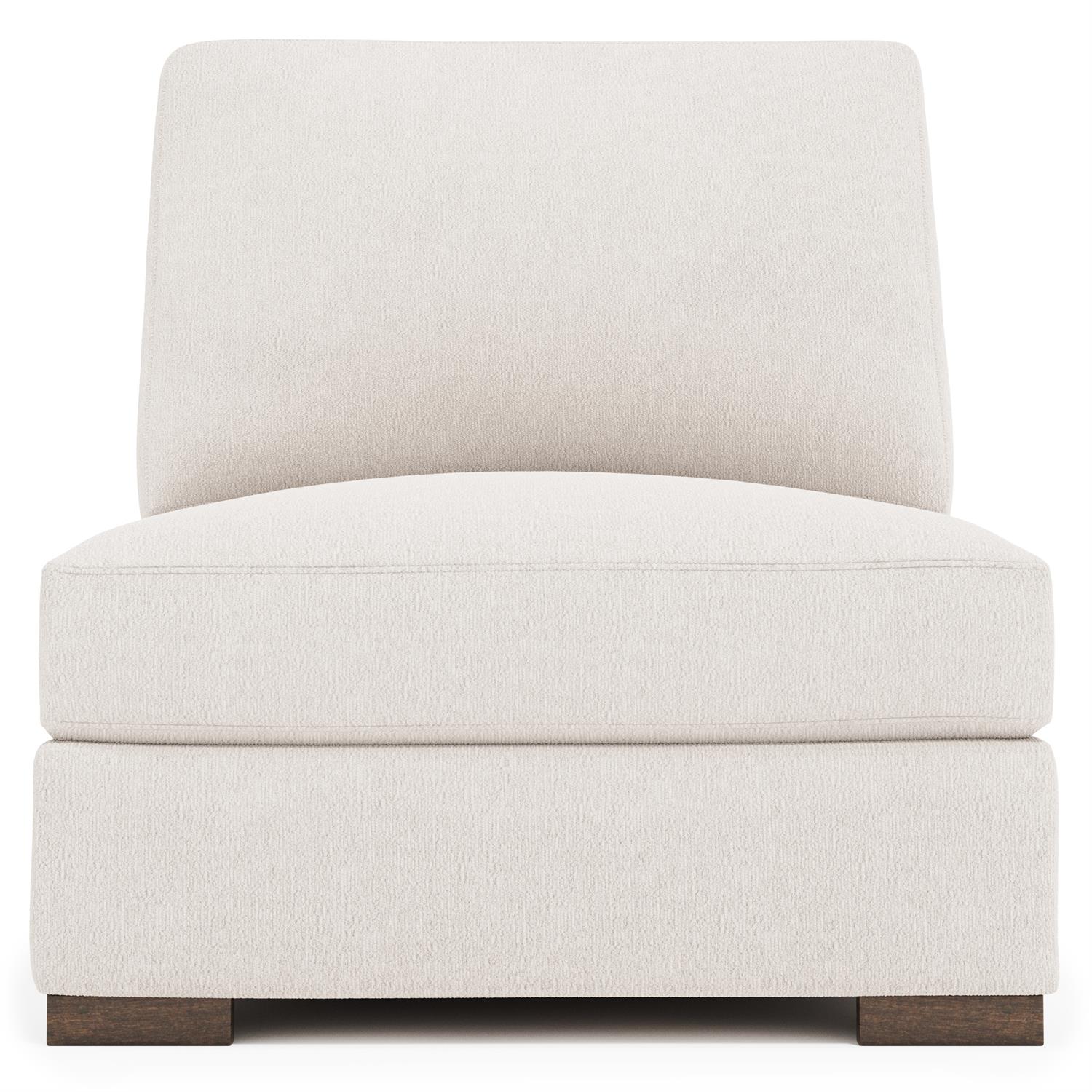 Germain Fabric Armless Chair