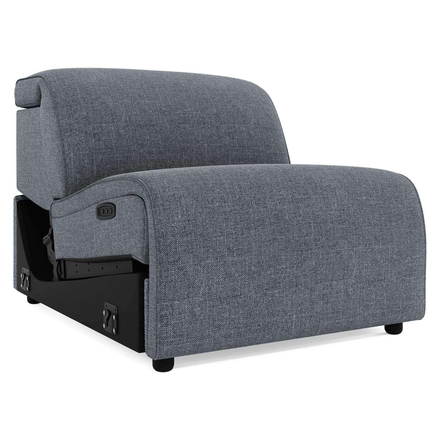 Bliss Fabric Armless Power Motion Chair