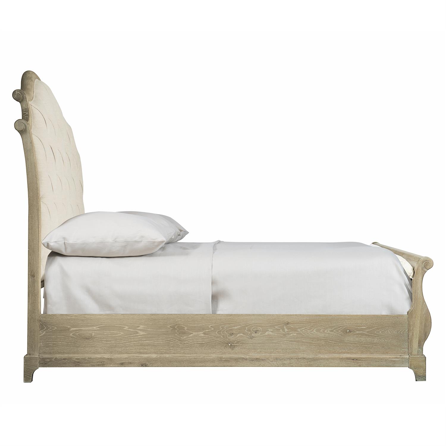 Rustic Patina Sleigh Bed King