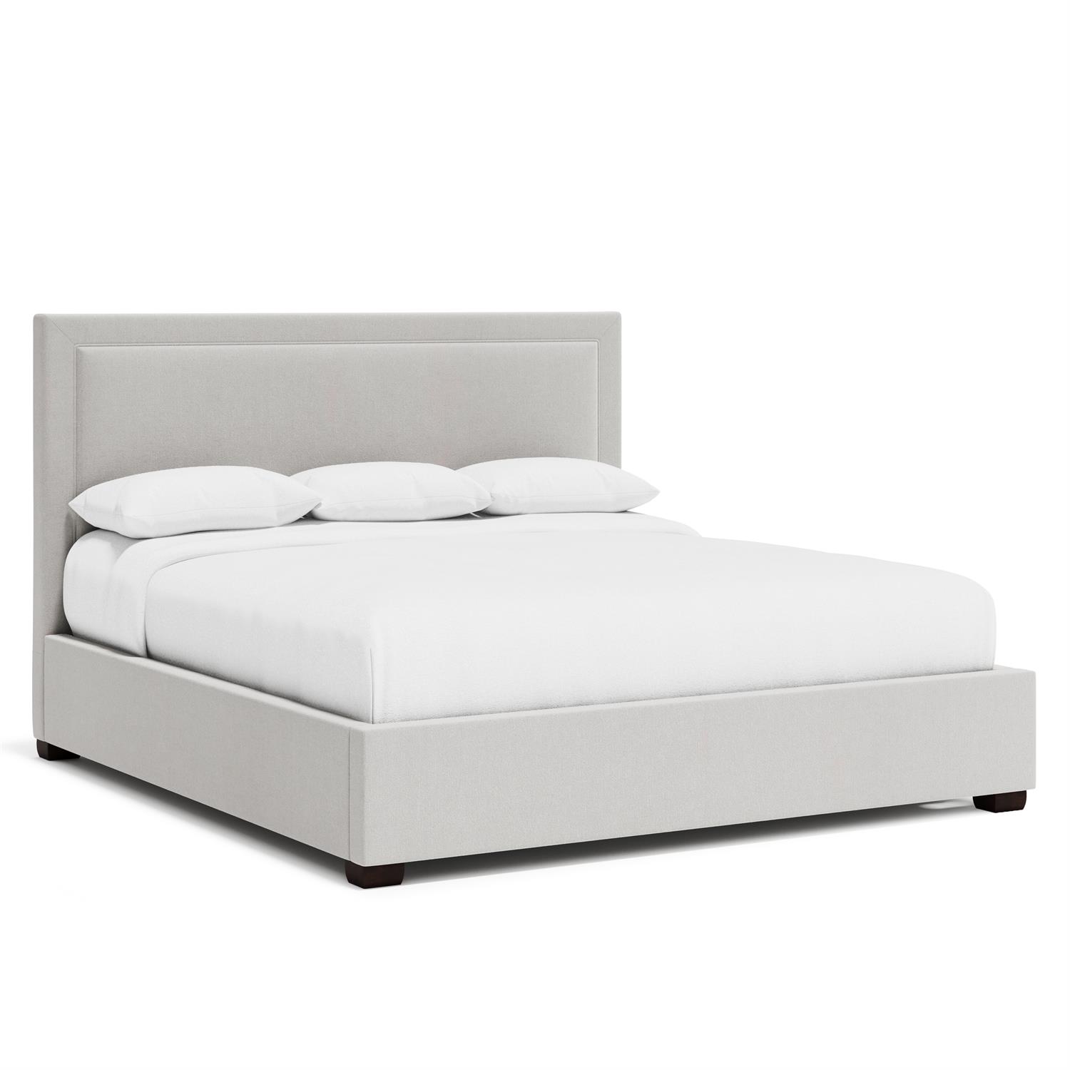 Morgan Fabric Panel Bed Extended King