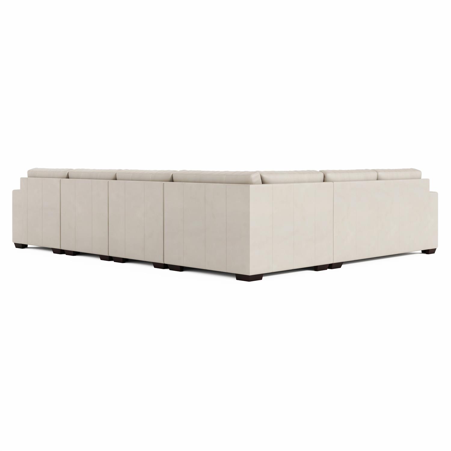 Dawkins Leather Sectional