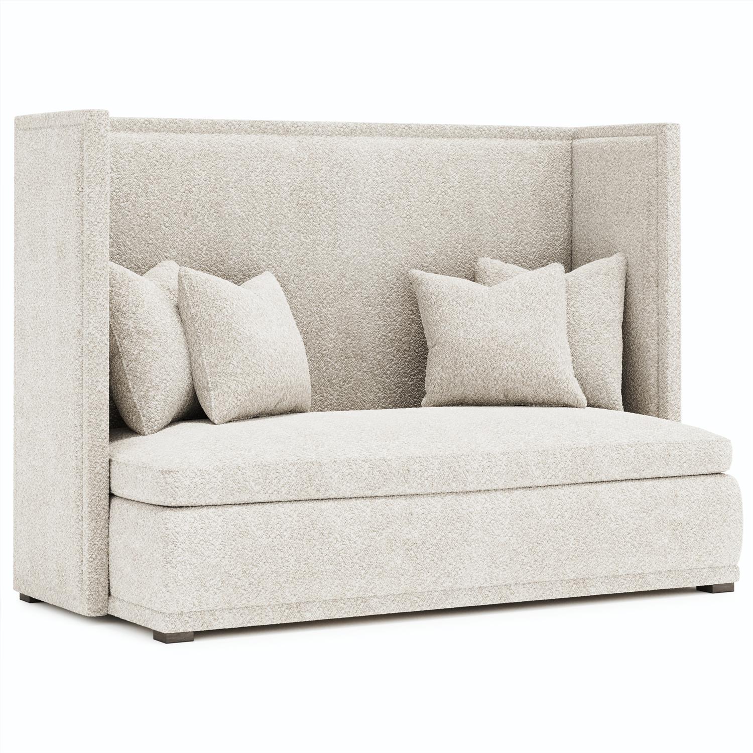 Marcourt Fabric Banquette Without Nails