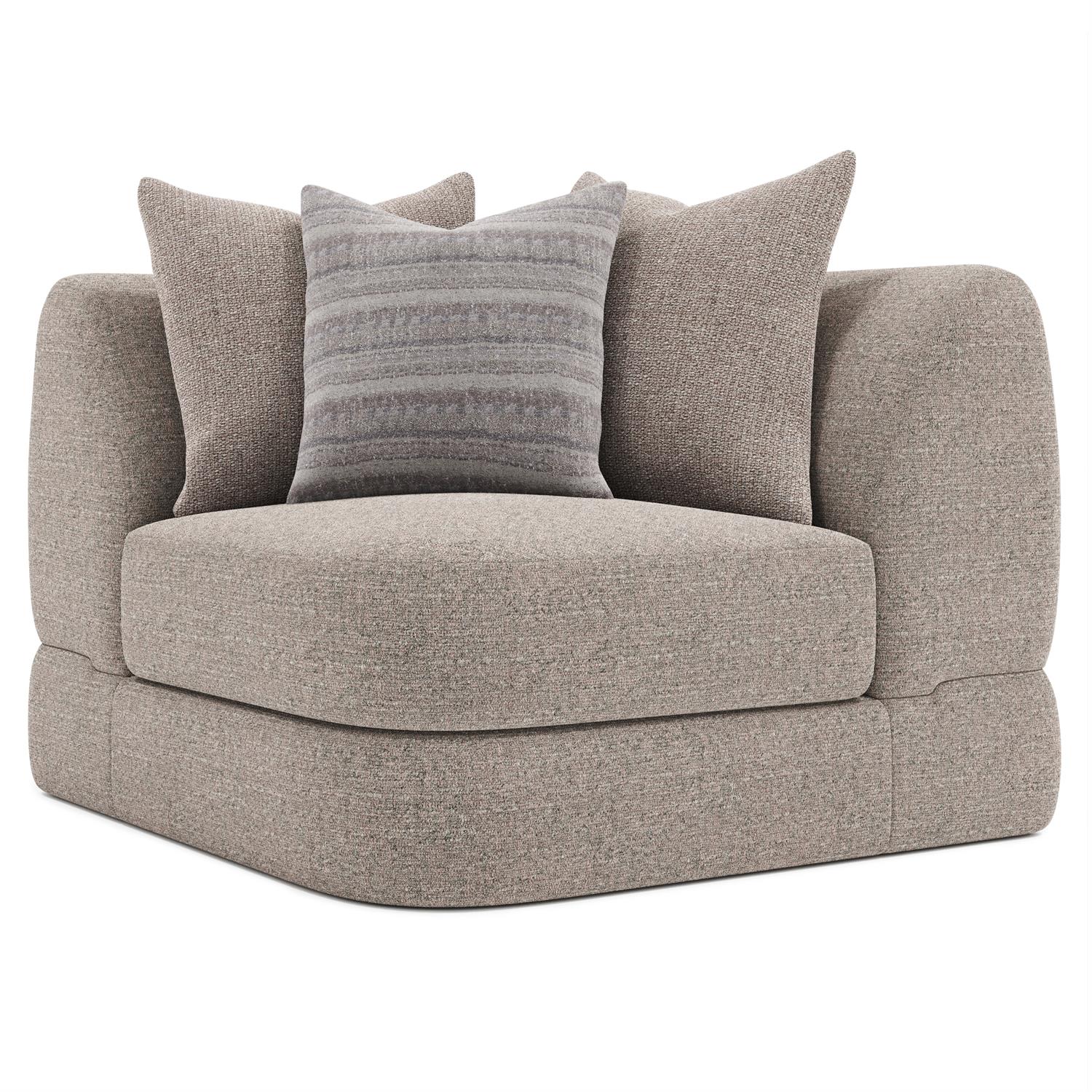 Sylvio Fabric Corner Chair