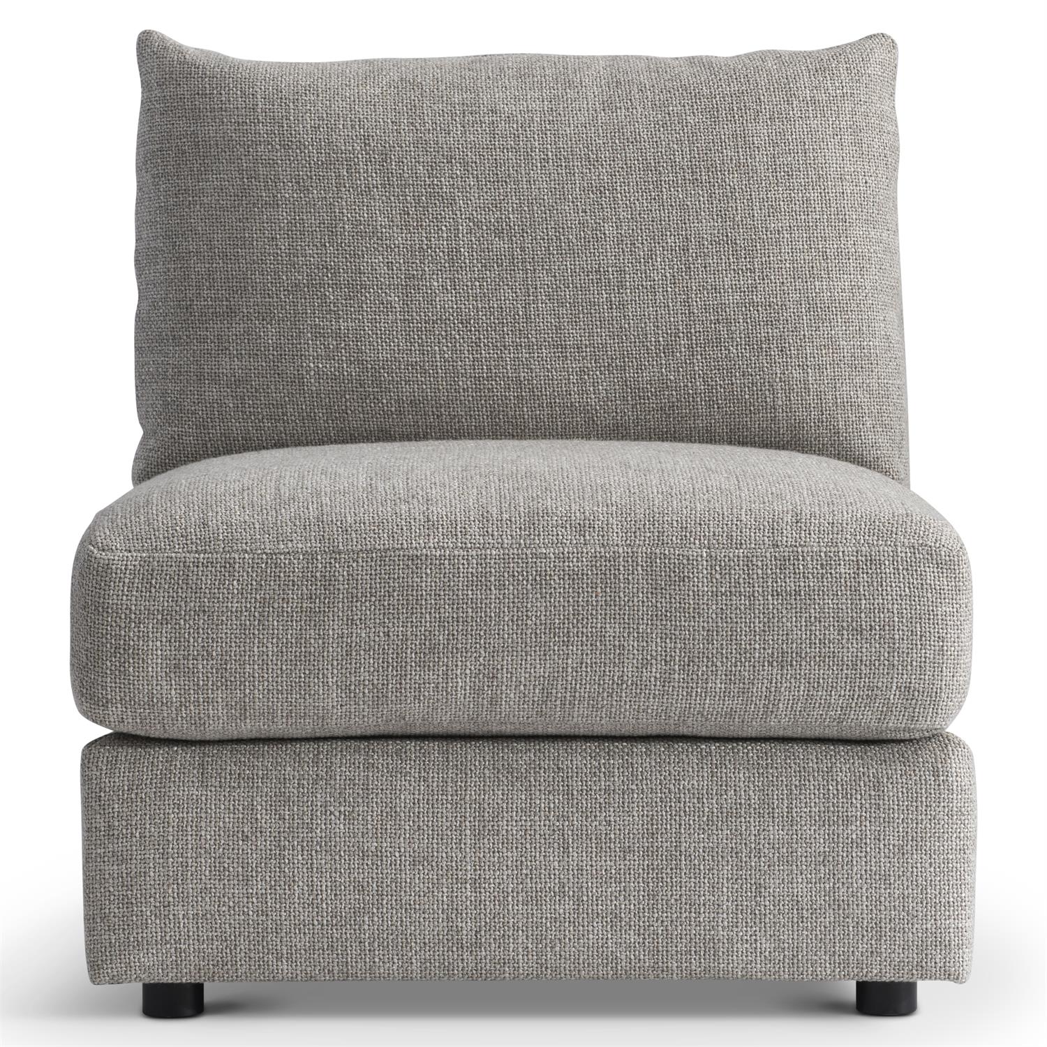 Moretti Fabric Armless Chair