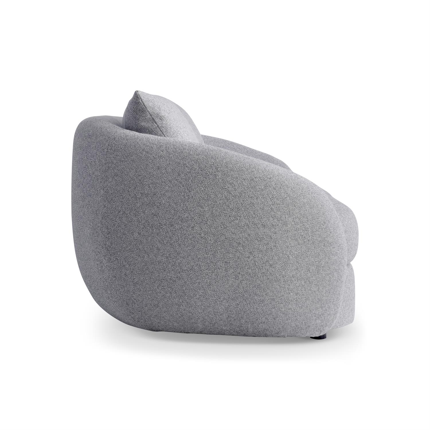Moretti Fabric Sofa Without Pillows