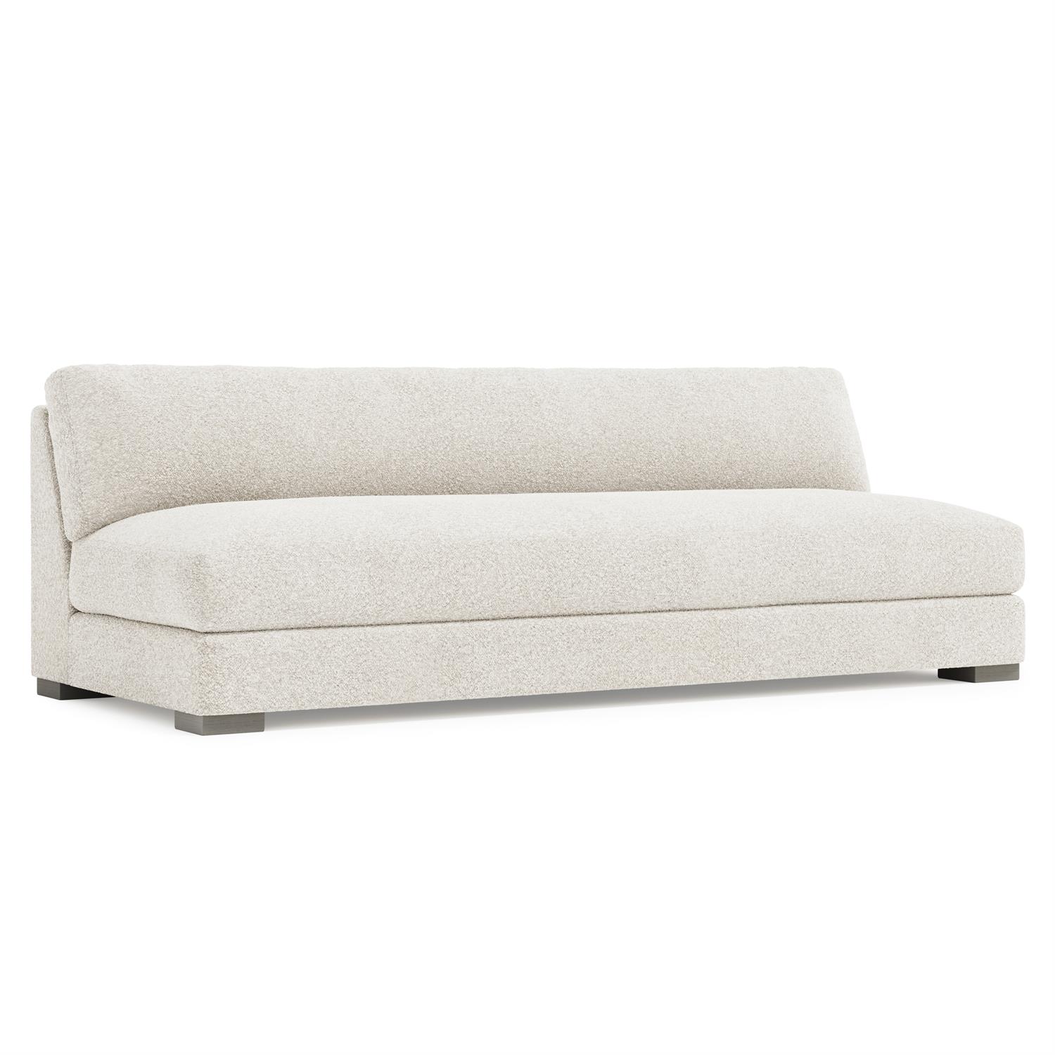 Arles Fabric Sofa Without Pillows