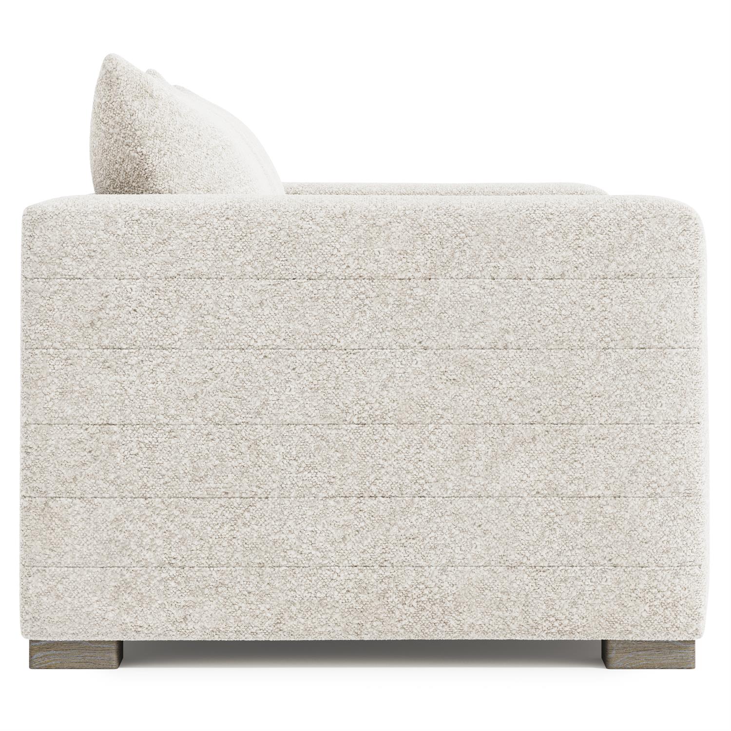 Helena Fabric Sofa Wood Foot