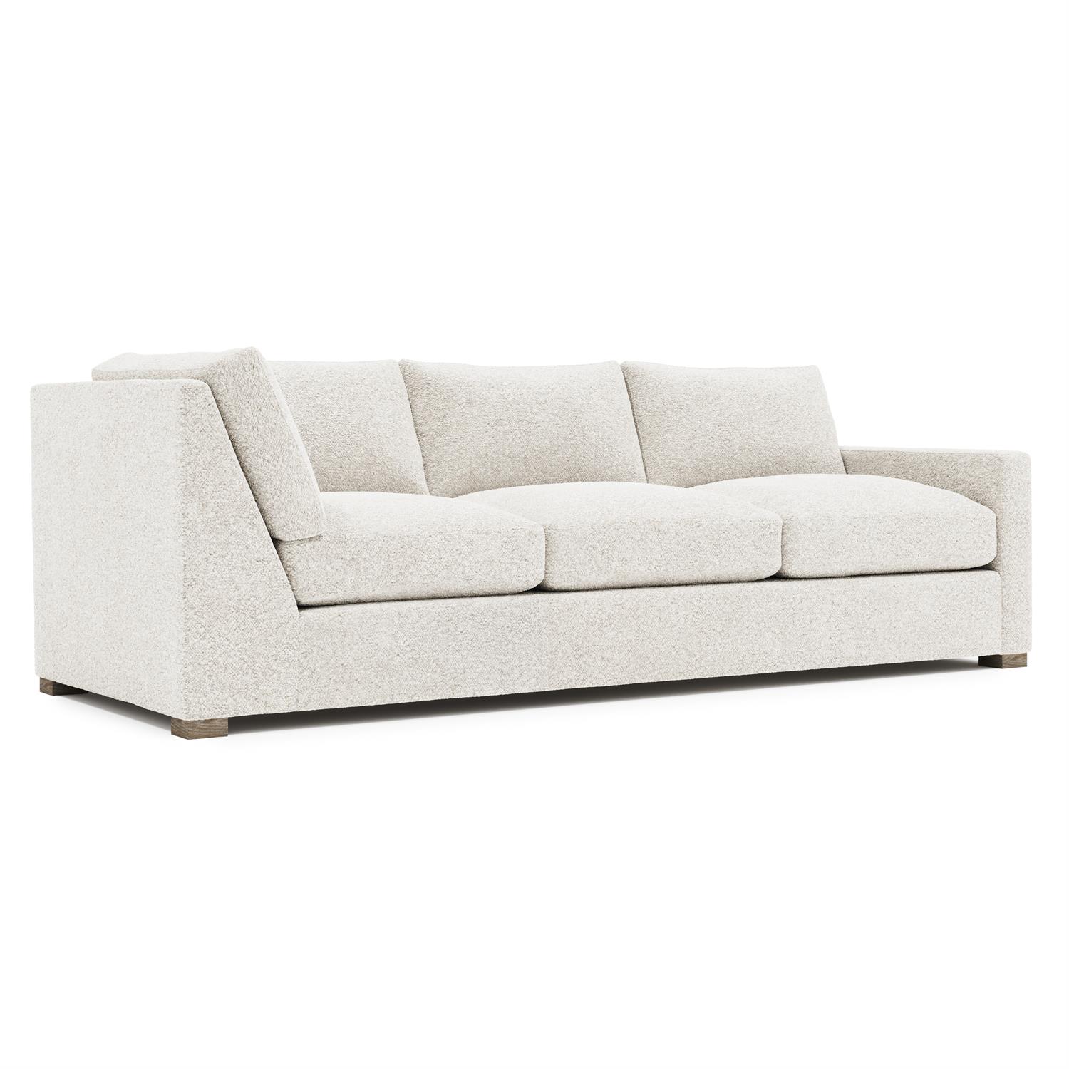 Kelsey Fabric Right Arm Return Sofa Without Pillows