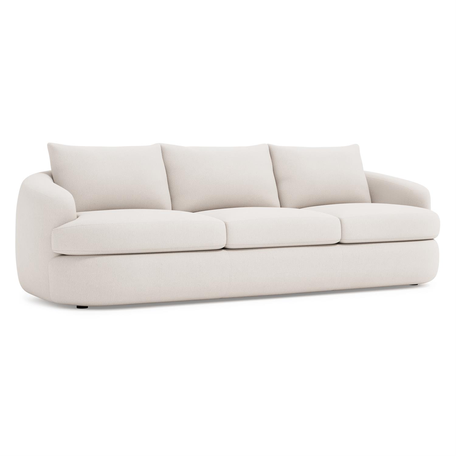 Jules Fabric Sofa Without Pillows