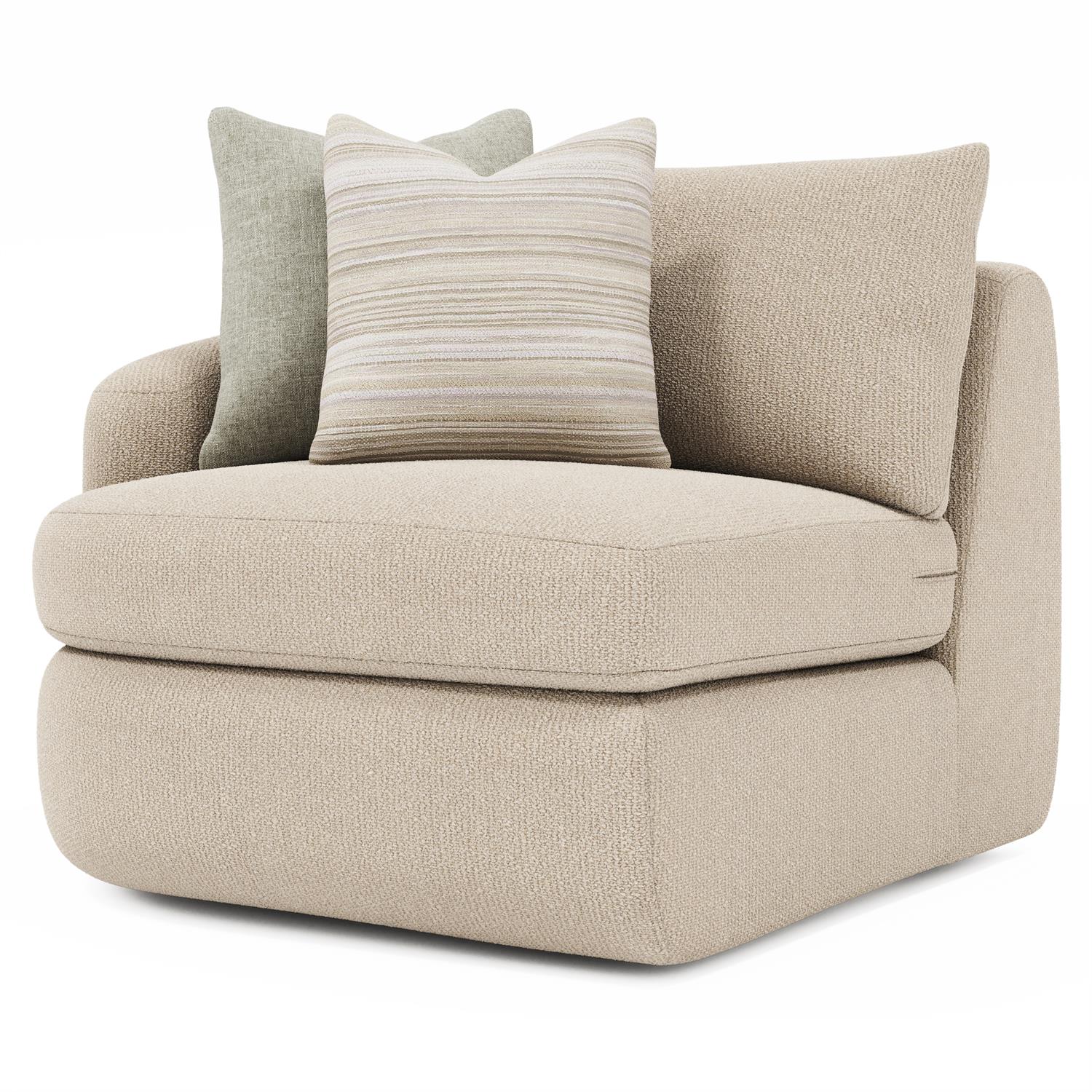 Jules Fabric Left Arm Chair
