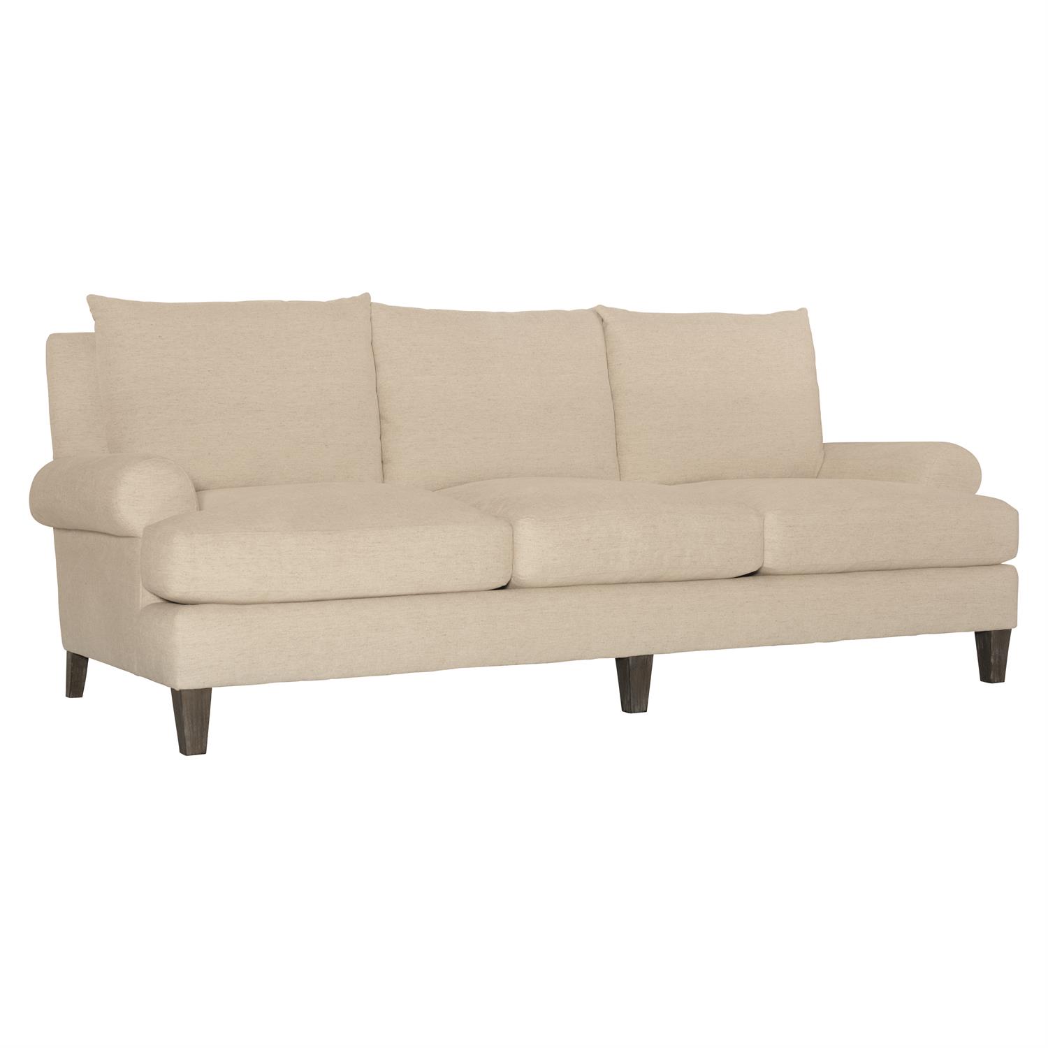 Isabella Fabric Sofa Without Pillows