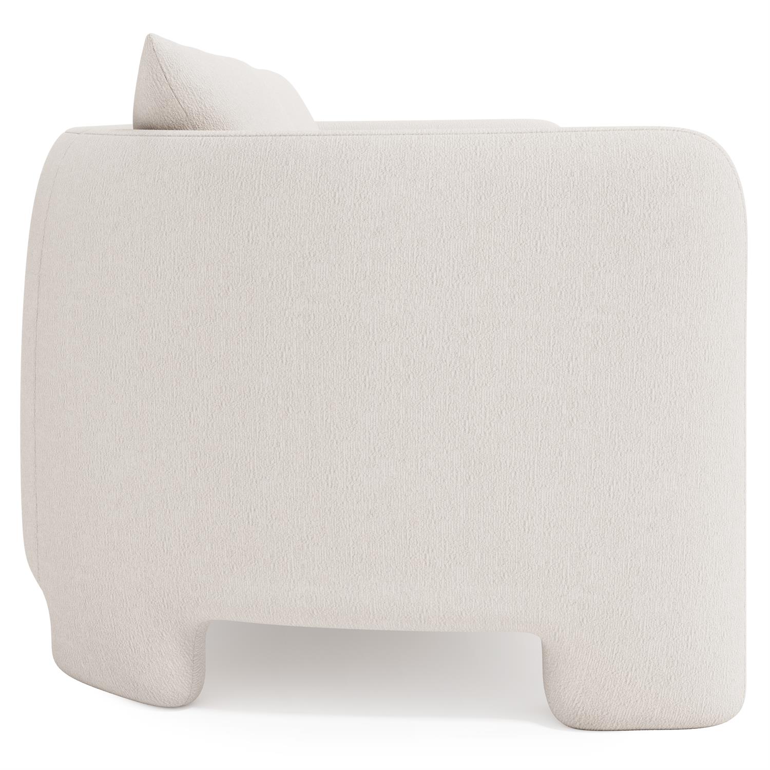Rowan Fabric Sofa Without Pillows