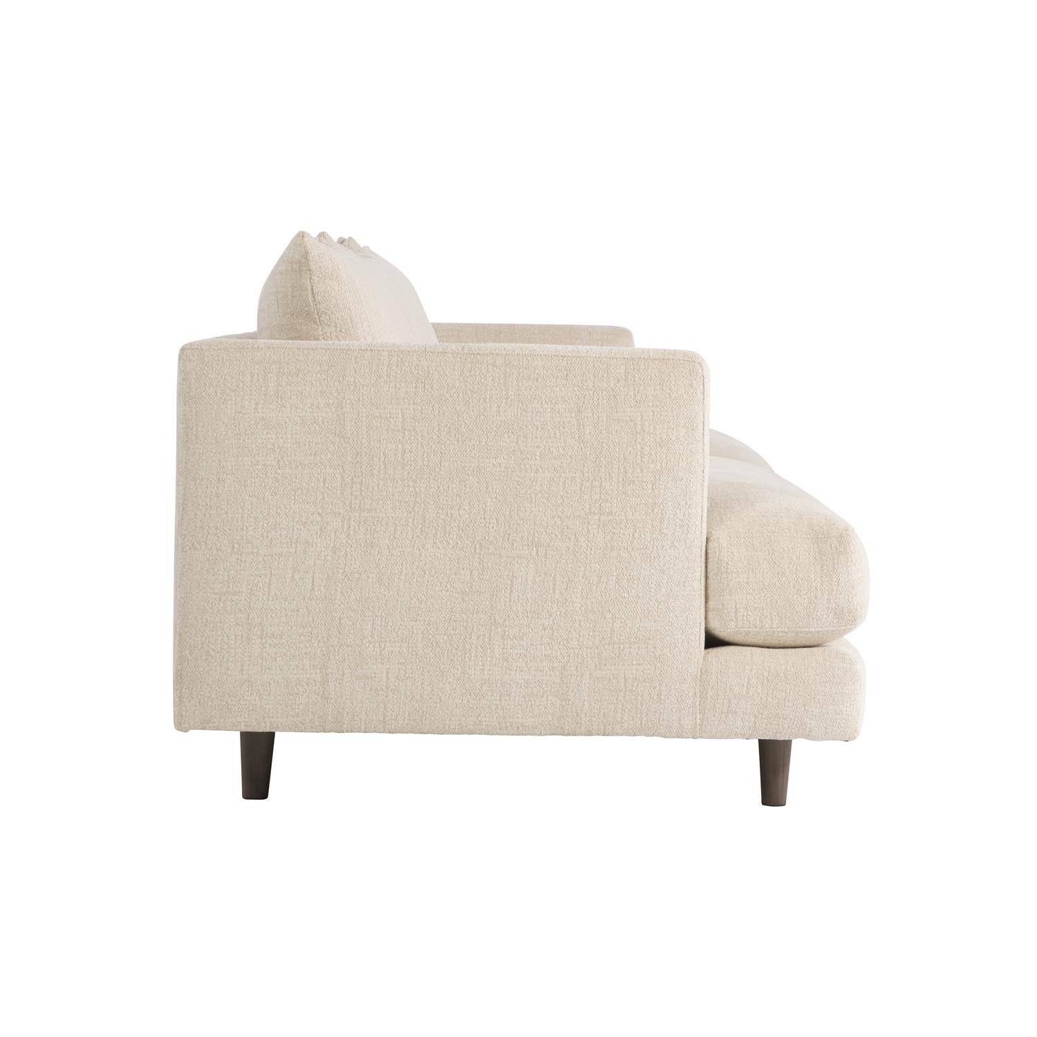 Colette Fabric Sofa Without Pillows