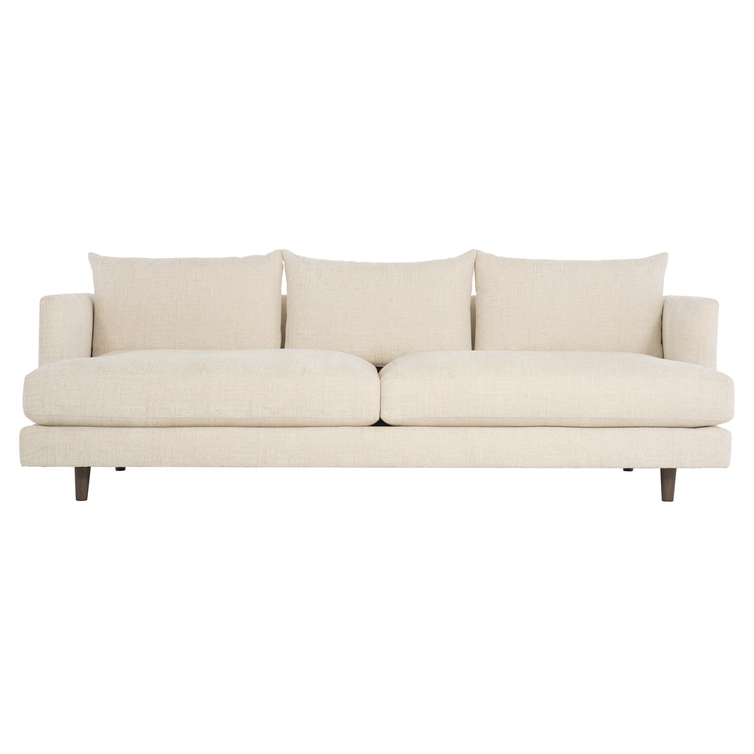 Colette Fabric Sofa Without Pillows