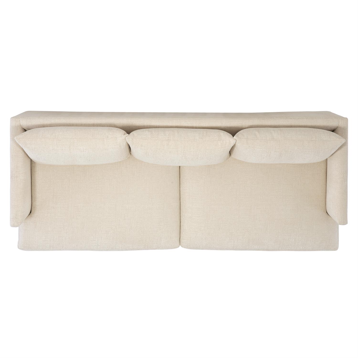 Colette Fabric Sofa Without Pillows