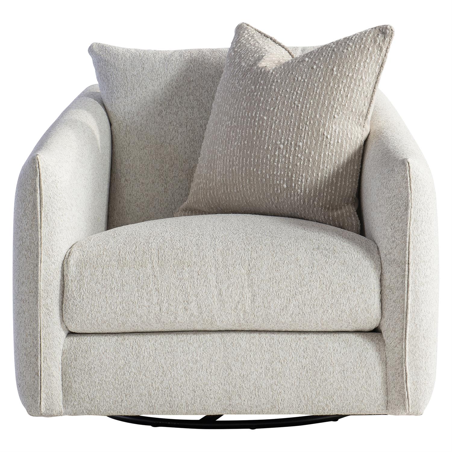 Demi Fabric Swivel Chair
