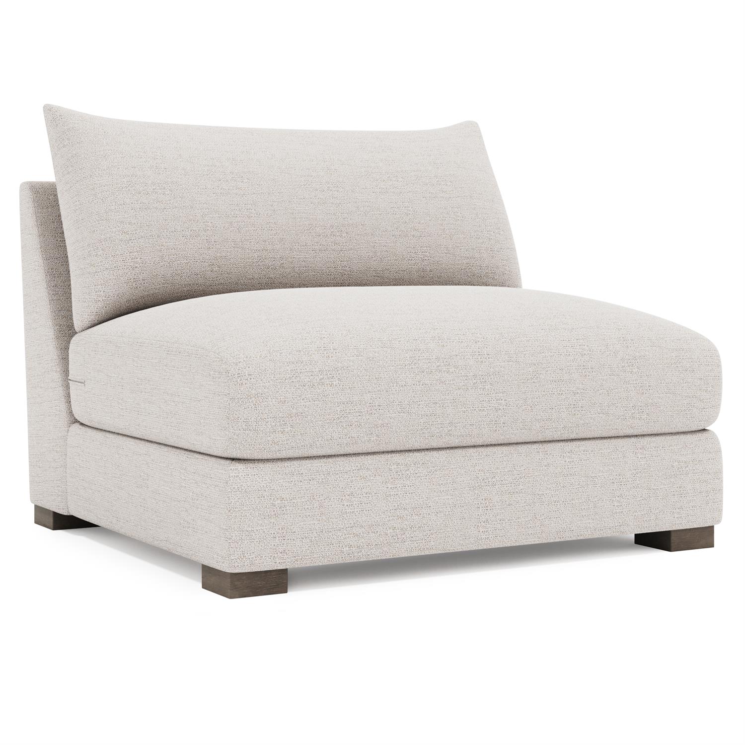 Heavenly Fabric Armless Chair