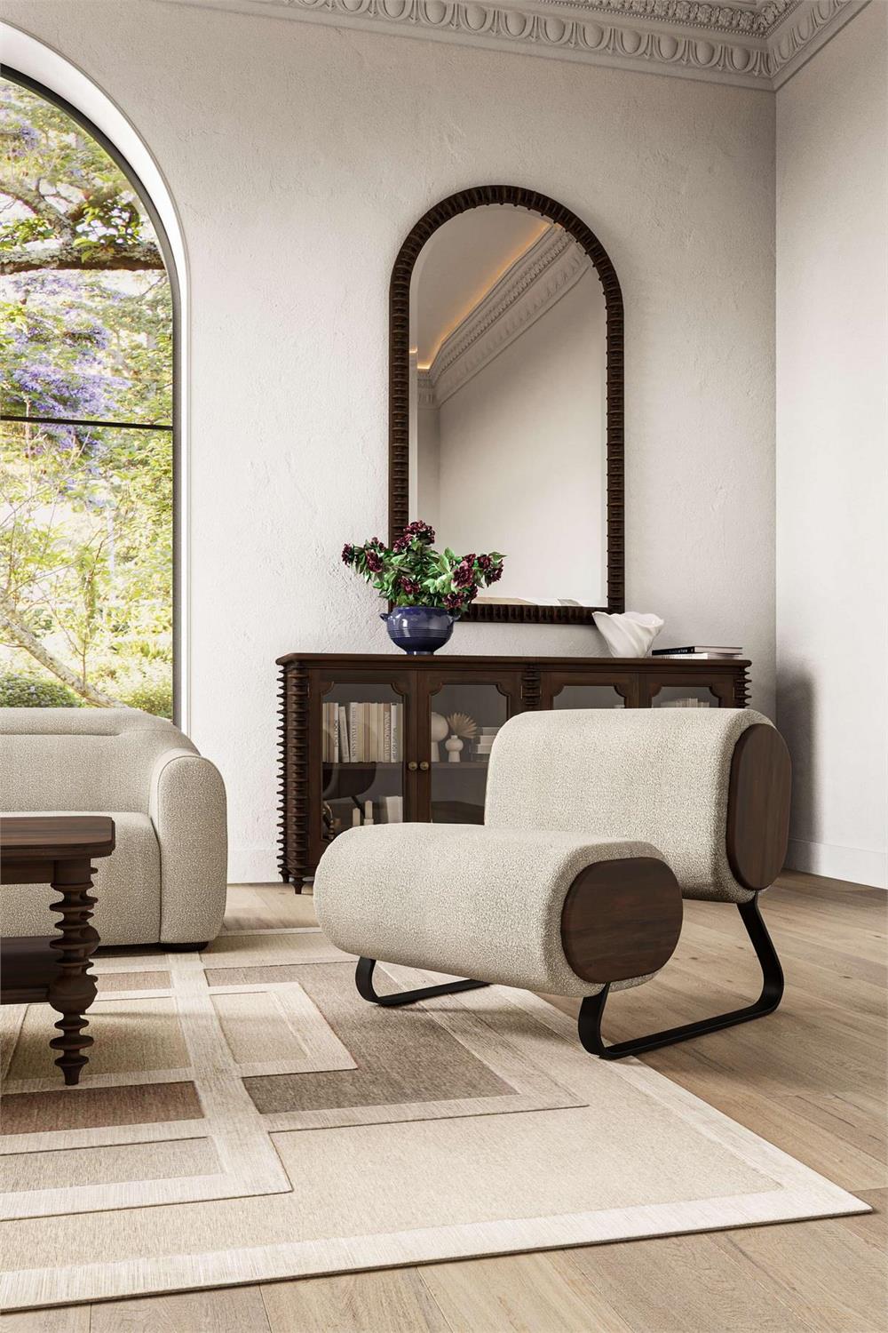 Milano Arched Floor Mirror