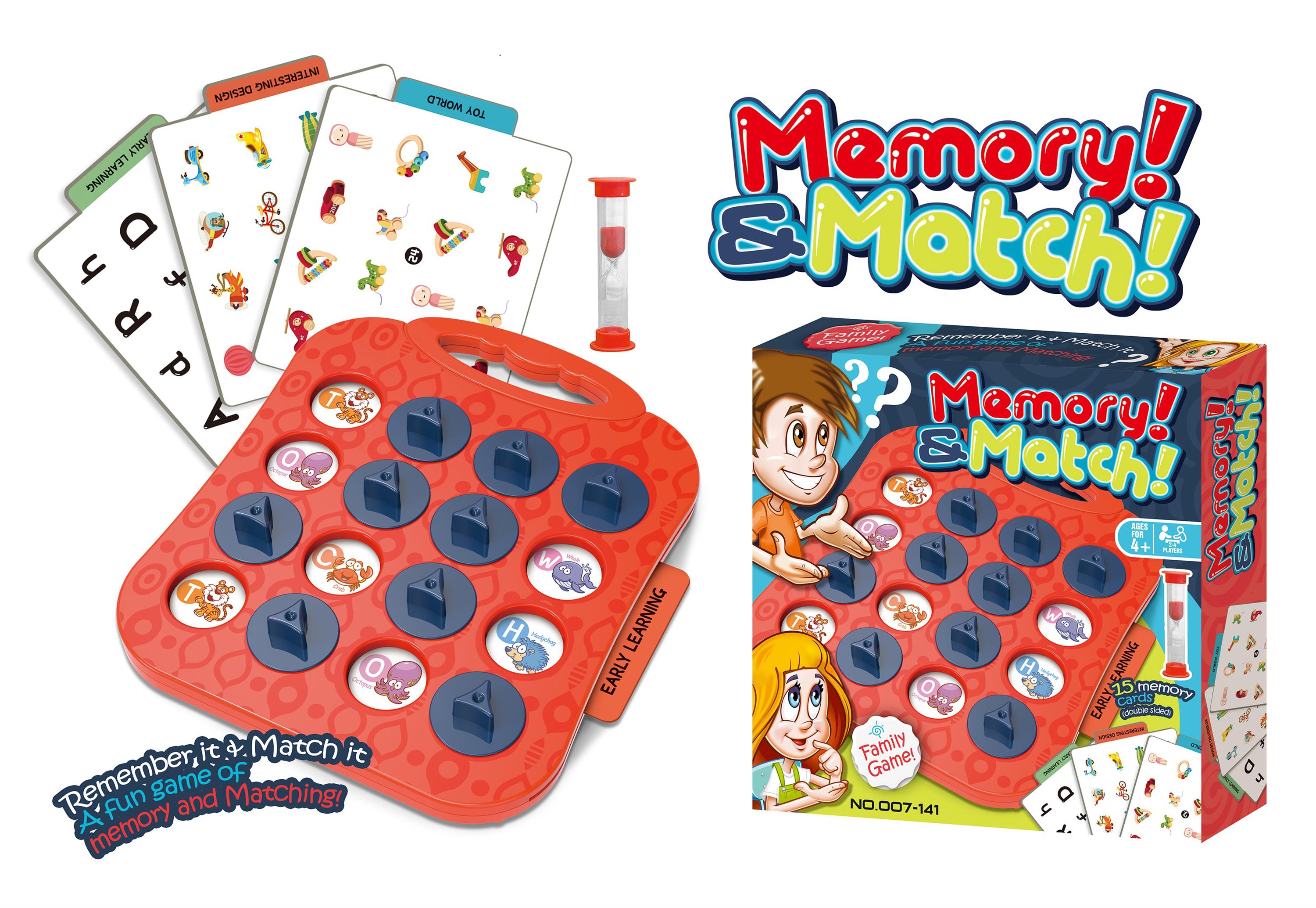 Memory & Match Game, Colour Box