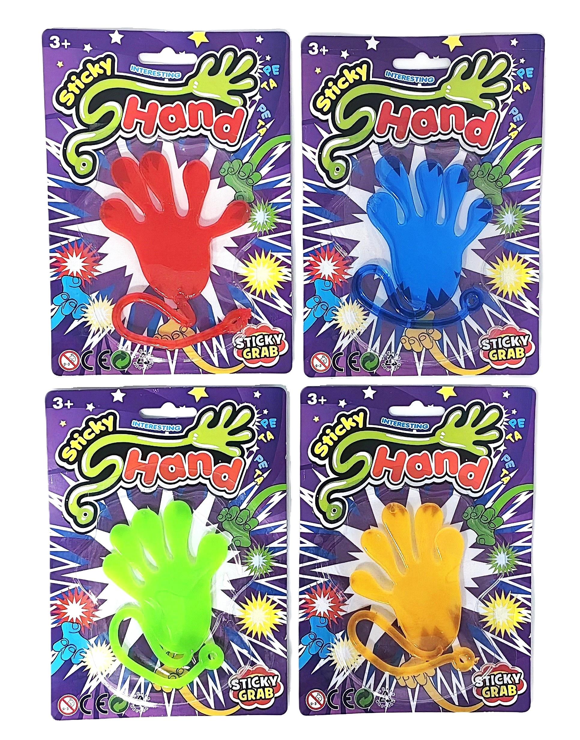 Sticky Hand, 4 Asst., b/c