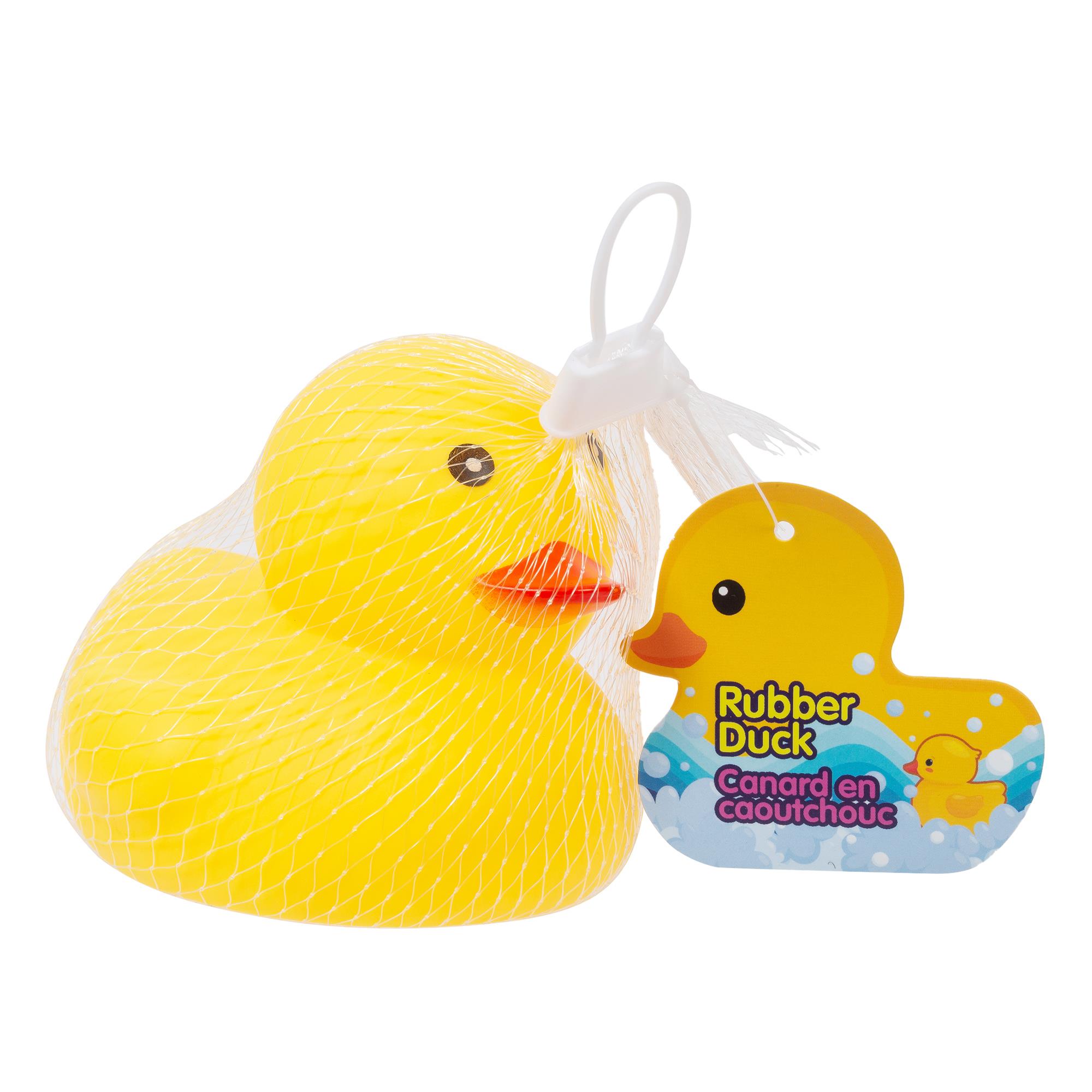4" Rubber Duck, net bag w/hang card 4" Rubber Duck, net bag w/hang card