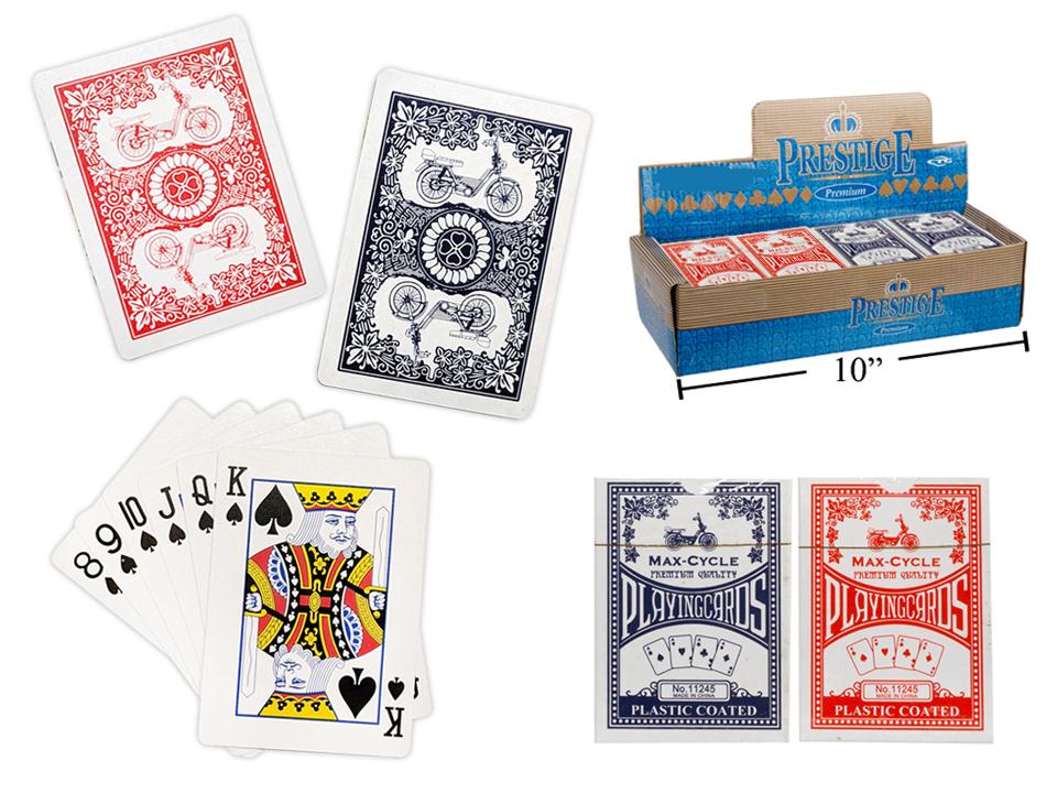 Max-Cycle Poker Playing Cards,
