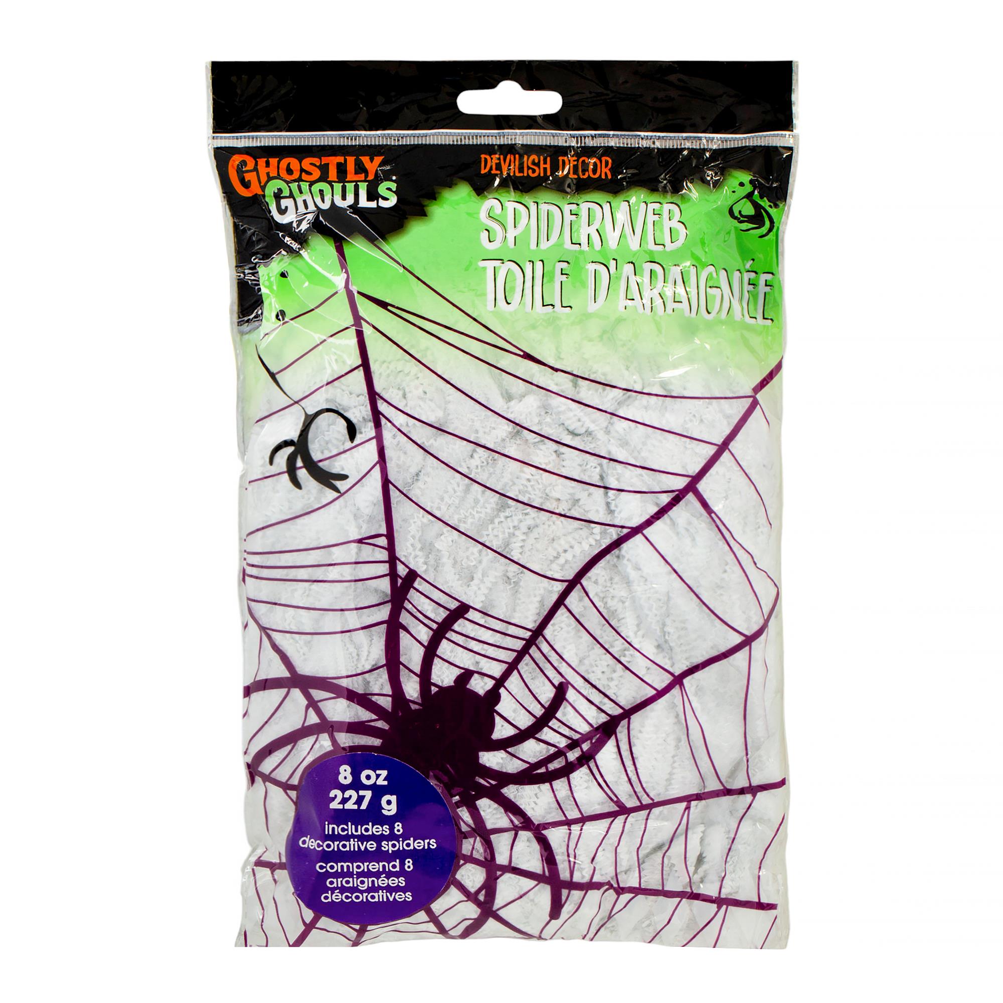 G.Ghouls 8oz. Spider Web w/8 Spiders, pbh