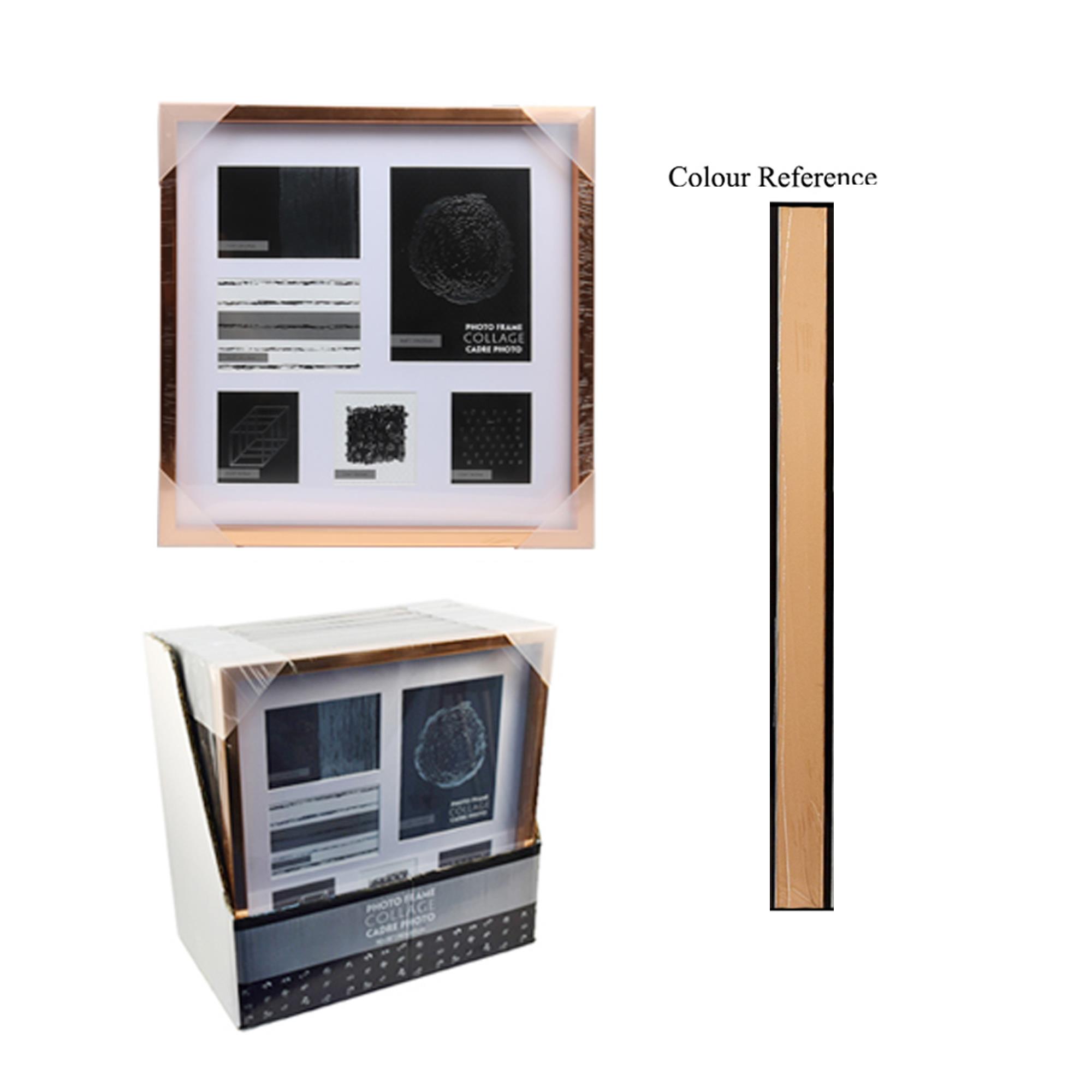 Gallery Collage Frame 16x16", ROSE GOLD