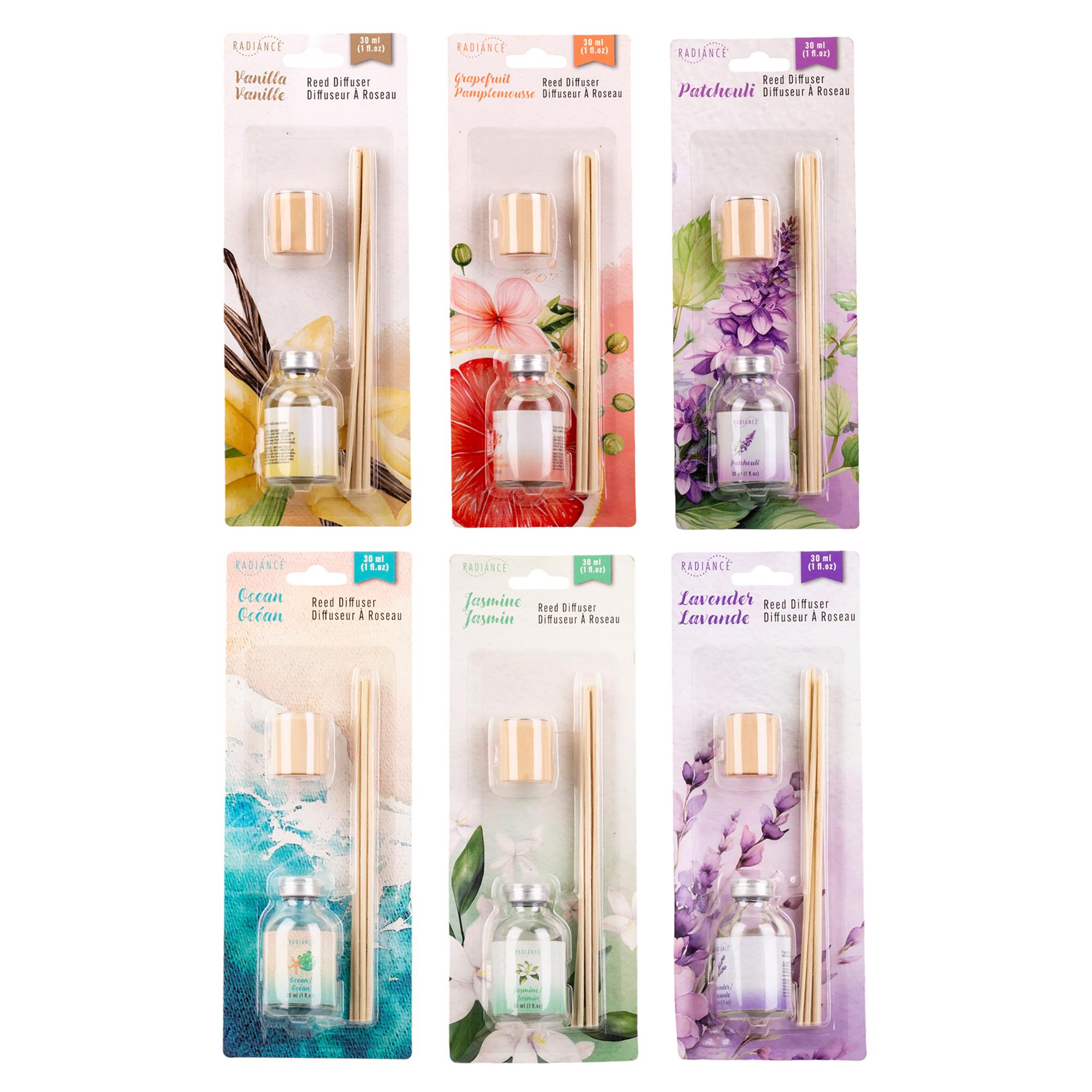 30ml Reed Diffuser, 6Asst scents, blister card