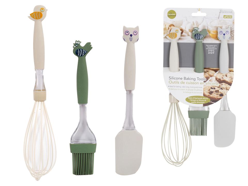 L.Gourmet 3-pc Kitchen Utensil Set, t.o.c.