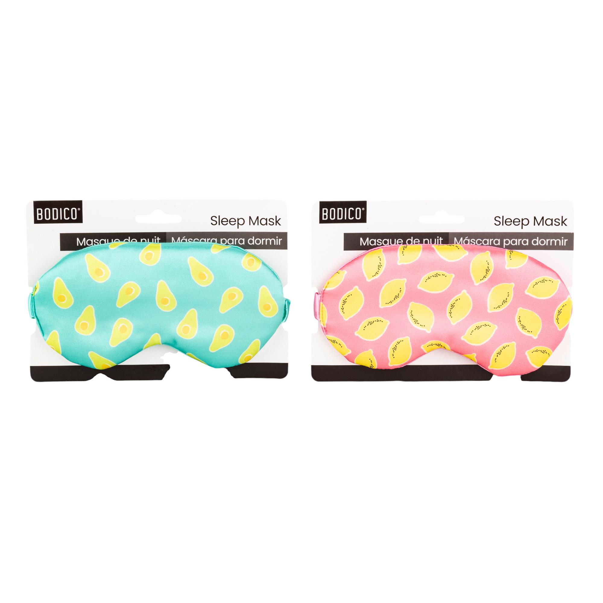 Bodico, Fruit Salad Sleep Mask ,2-asst, polyester, hc
