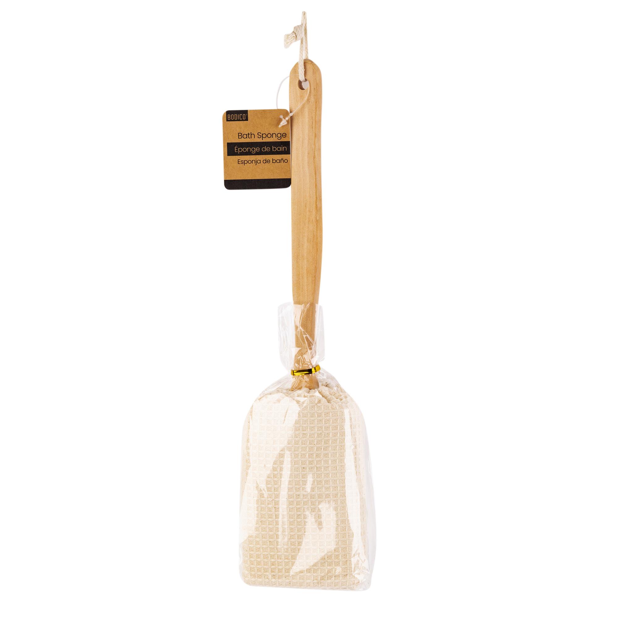 Bodico, Bath Sponge w Waffle Cover ,L: 39cm, ht