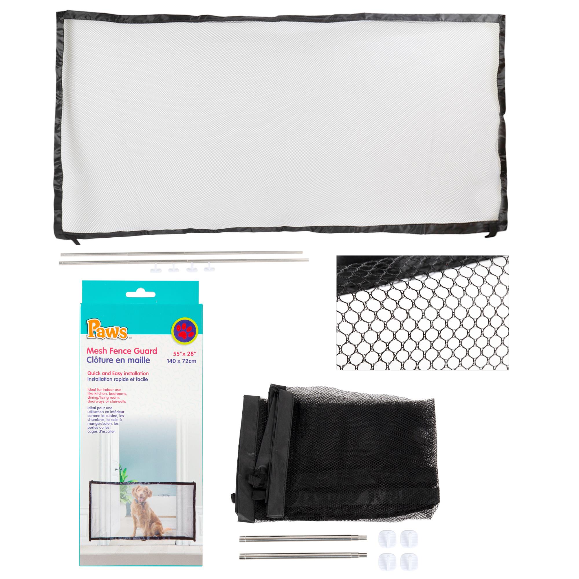 Paws Mesh Fence Guard, 55"x28" cbx