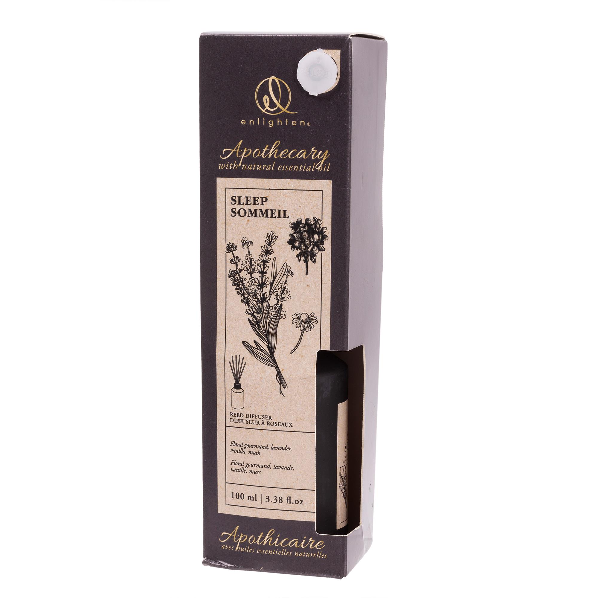 Enlighten 100ml Reed Diffuser, Sleep, Gift Boxed