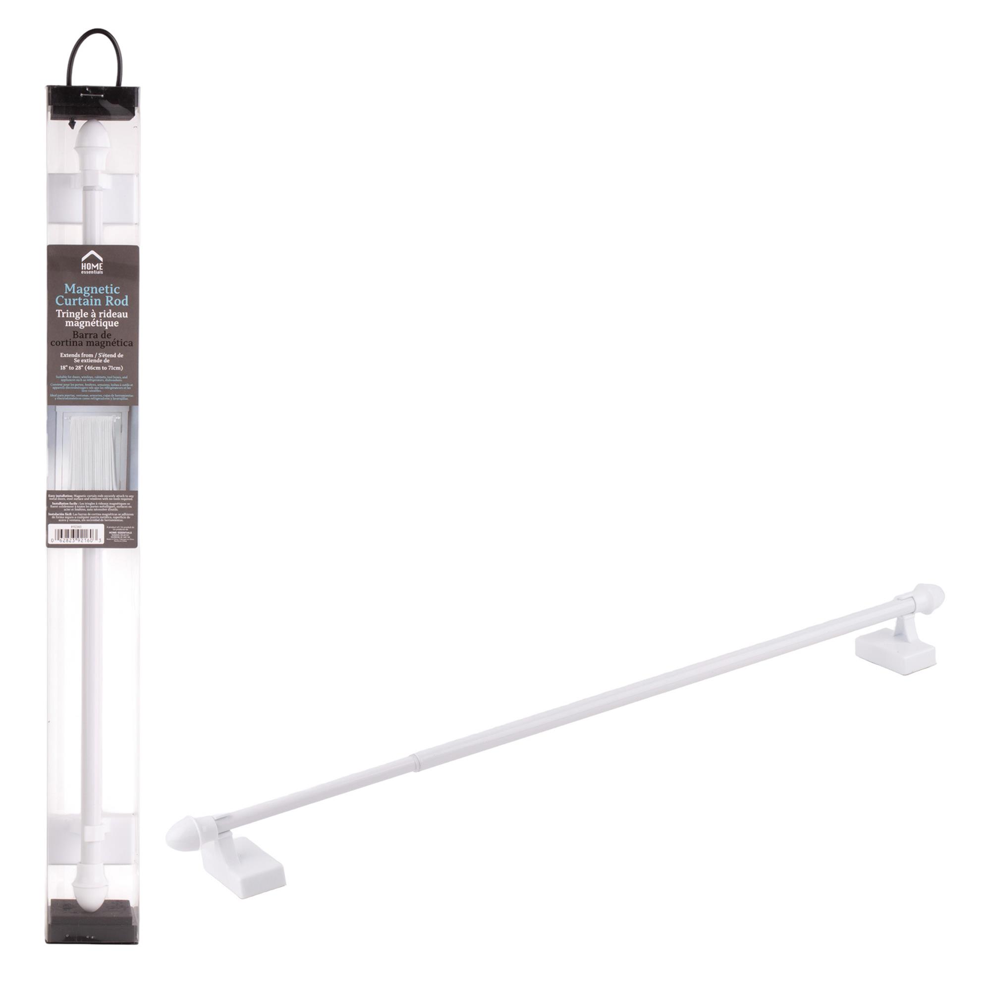 H.E. Magnetic Curtain Rod 18" to 28", PHC