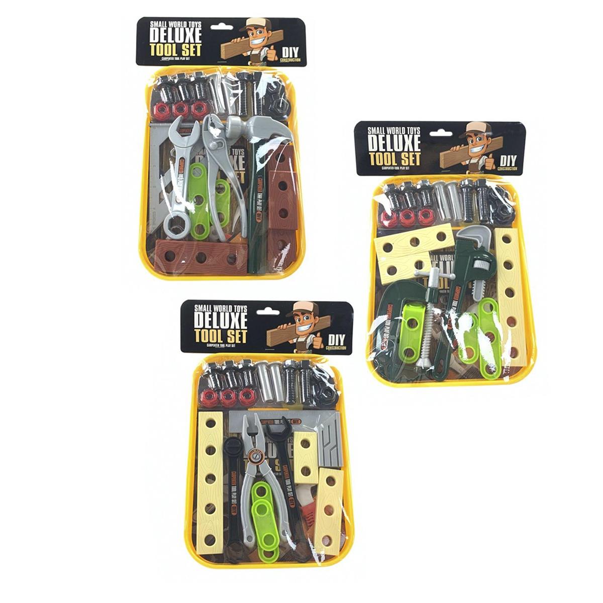 Deluxe Tool Set, 3 Asst., T.O.C.