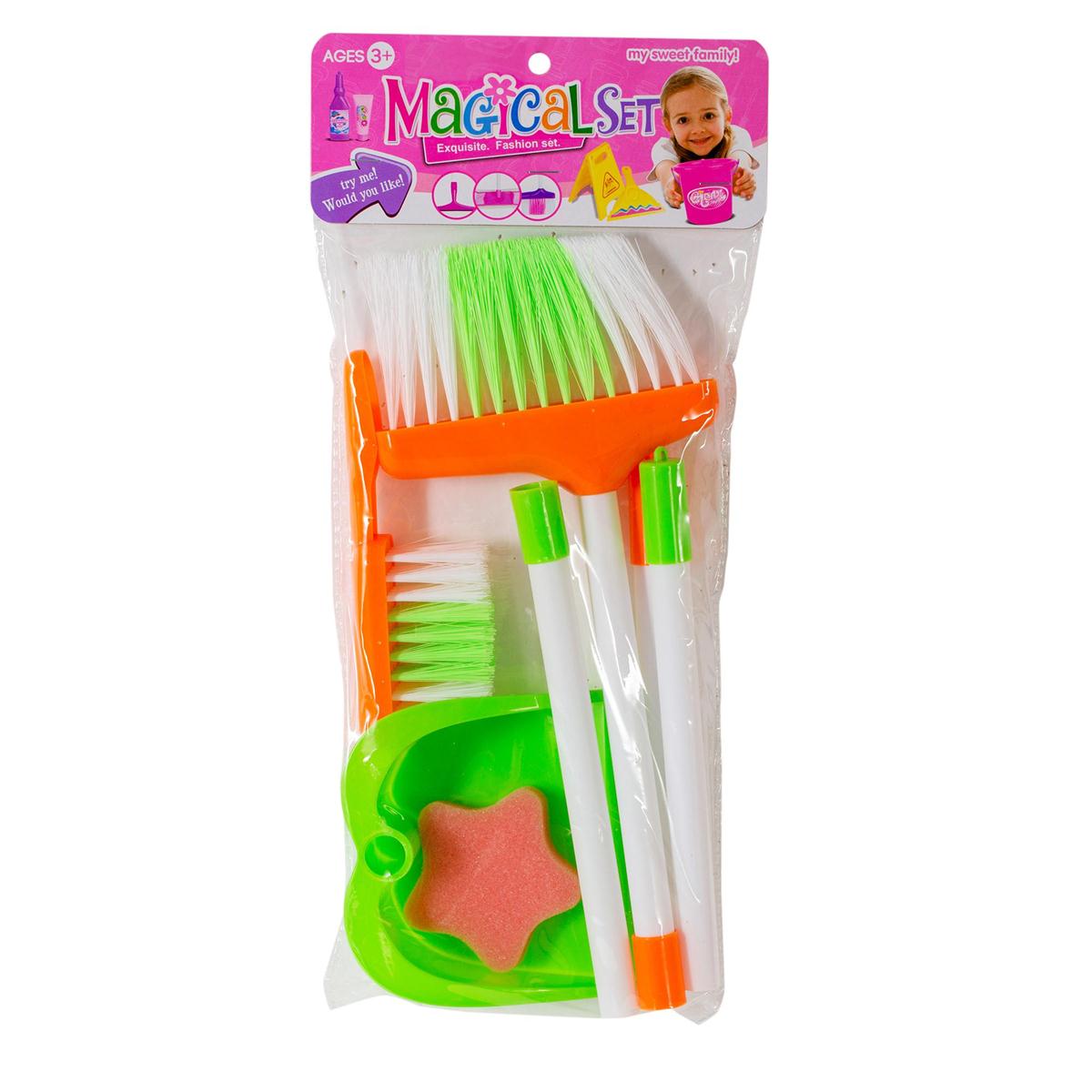 4pcs. Magical Cleaning Set PVC bag w/ header card