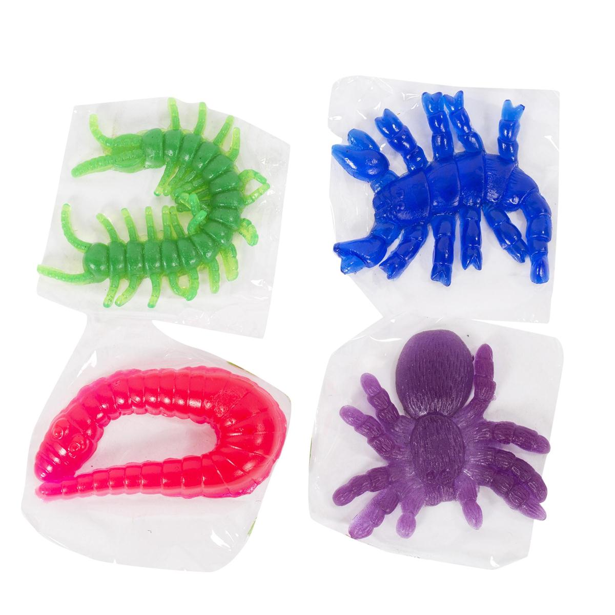 Creepy Crawler, 2 styles, 4 Asstd Colours, blister card (CS)