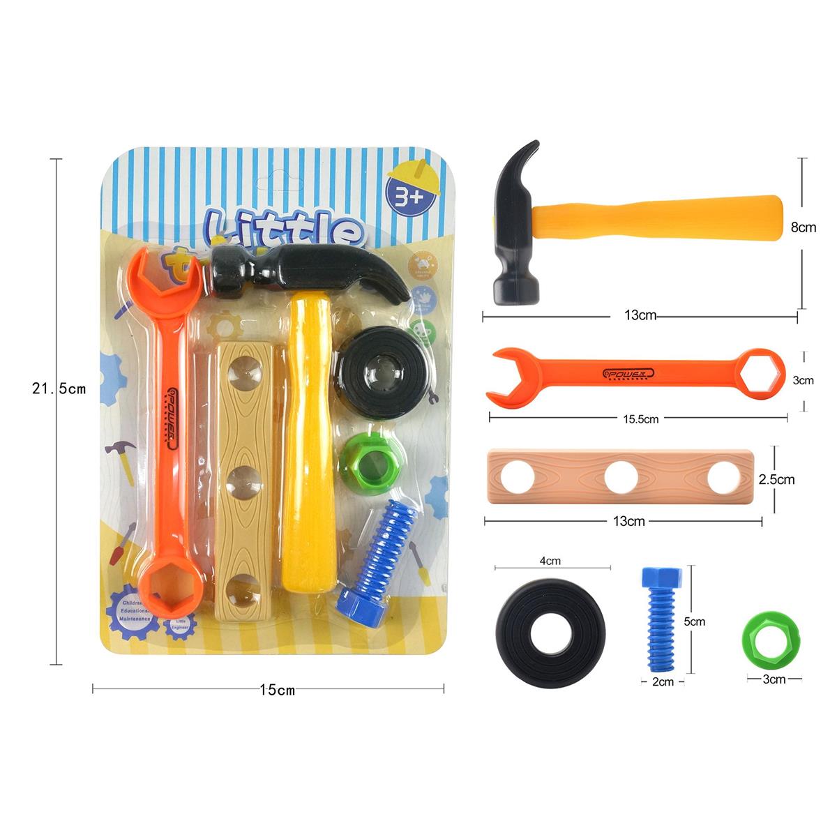 Little Tools Set, 4 Asst, b/c