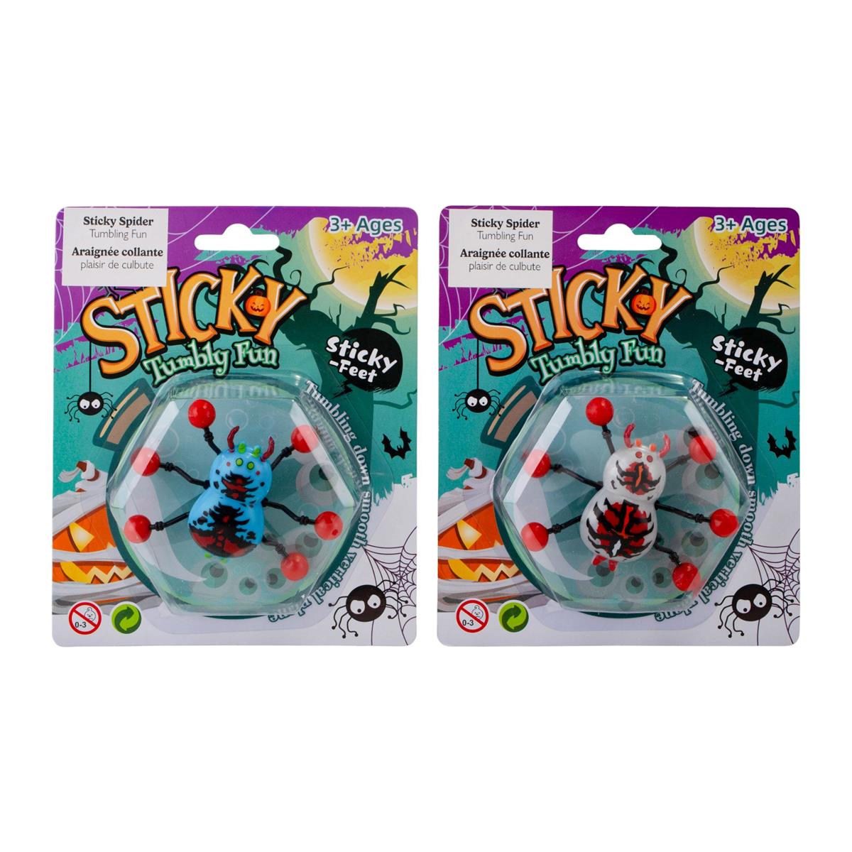 Sticky Spider, Tumbling Fun, 4 Asst., b/c