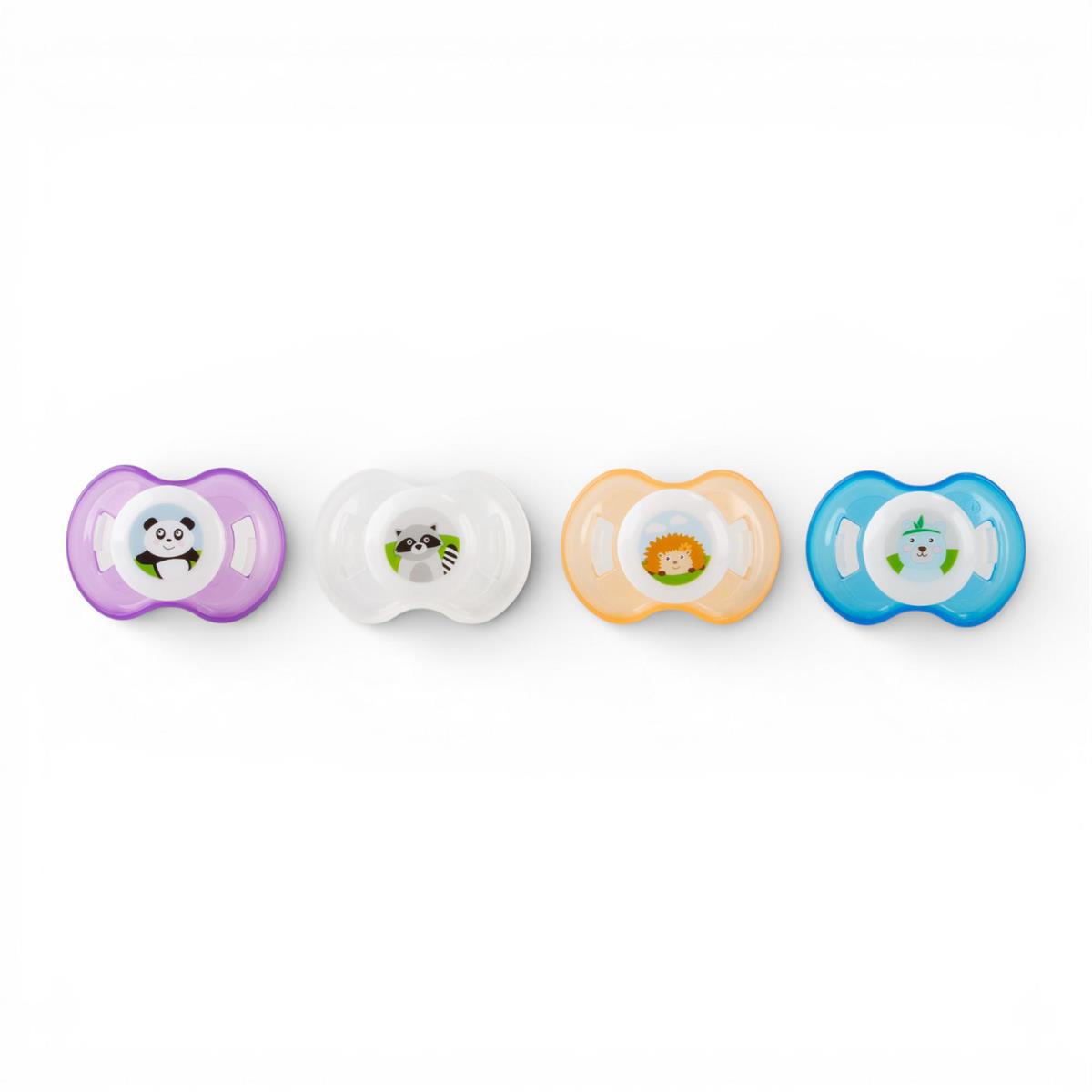 Tootsie Baby, Silicone Pacifier ,6m+, 4-asst, b/c