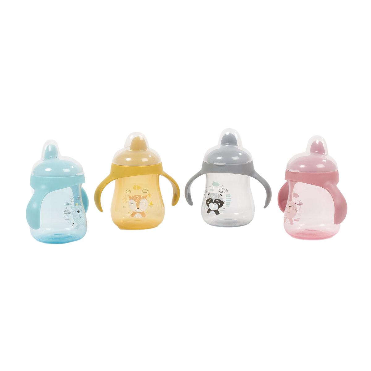 Tootsie Baby, Matte 8oz Sippy Spout 3-asst, hc, (w character)