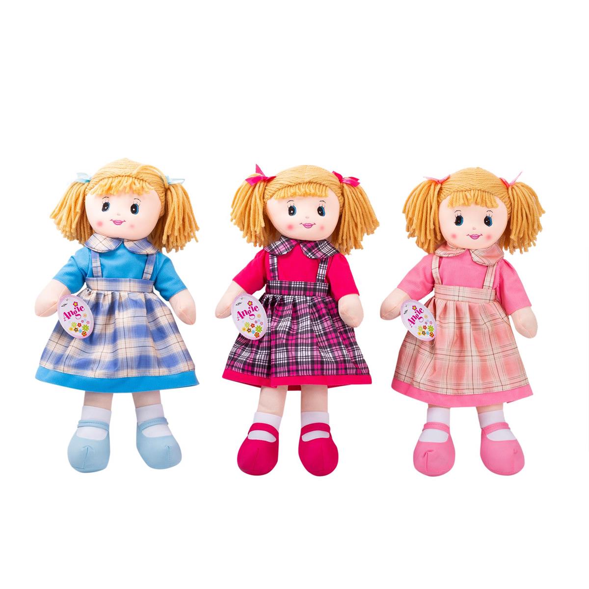 20" Angie Doll, 3 col, hangtag, pb