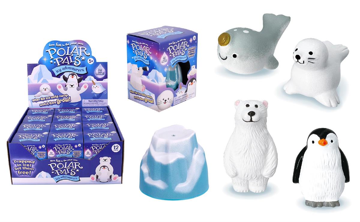 Growing Polar Pals, 4 Asst., 12pcs/dsp