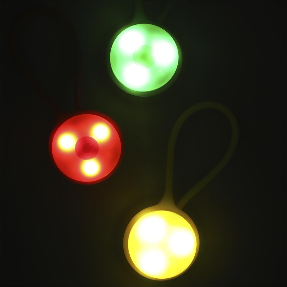 Focus E. Warning LED Light Strap 3C, b/c BATT INCL