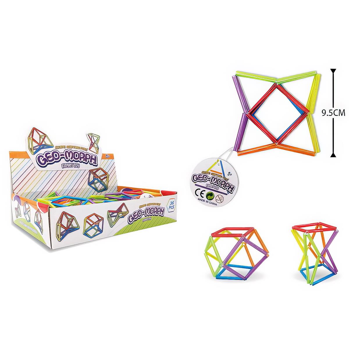 Geo-Morph Fidget Toy, 36pcs/dsp