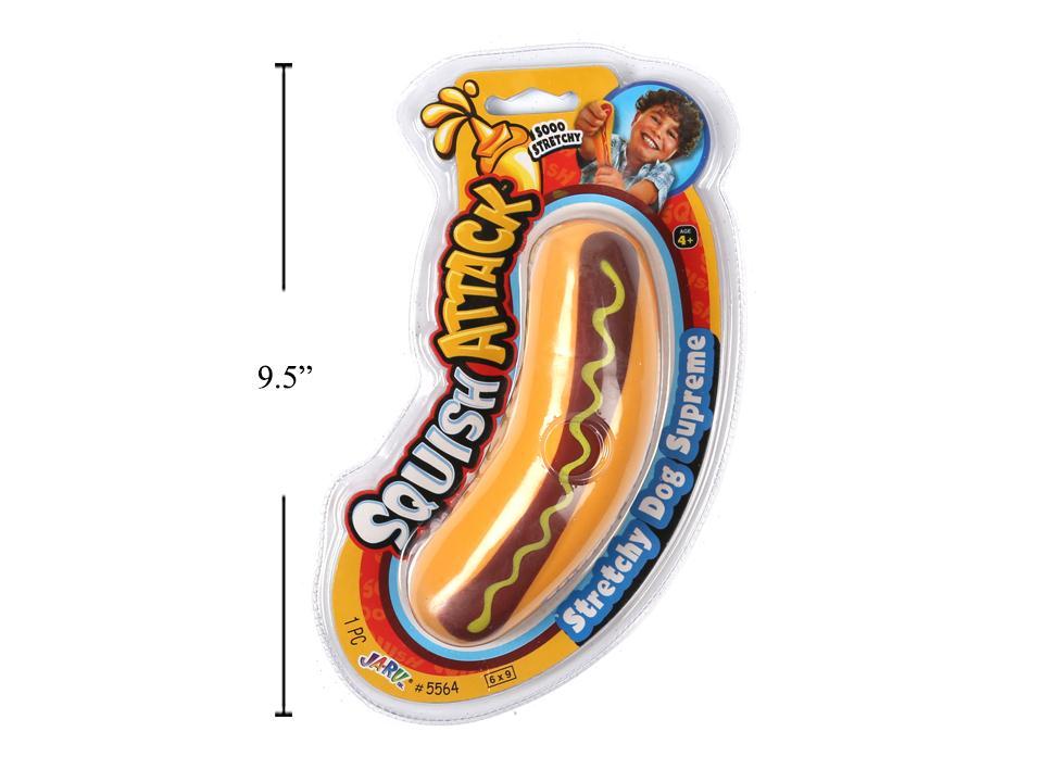 Fidget Stretchy Dog Supreme Clam Shell w/insert