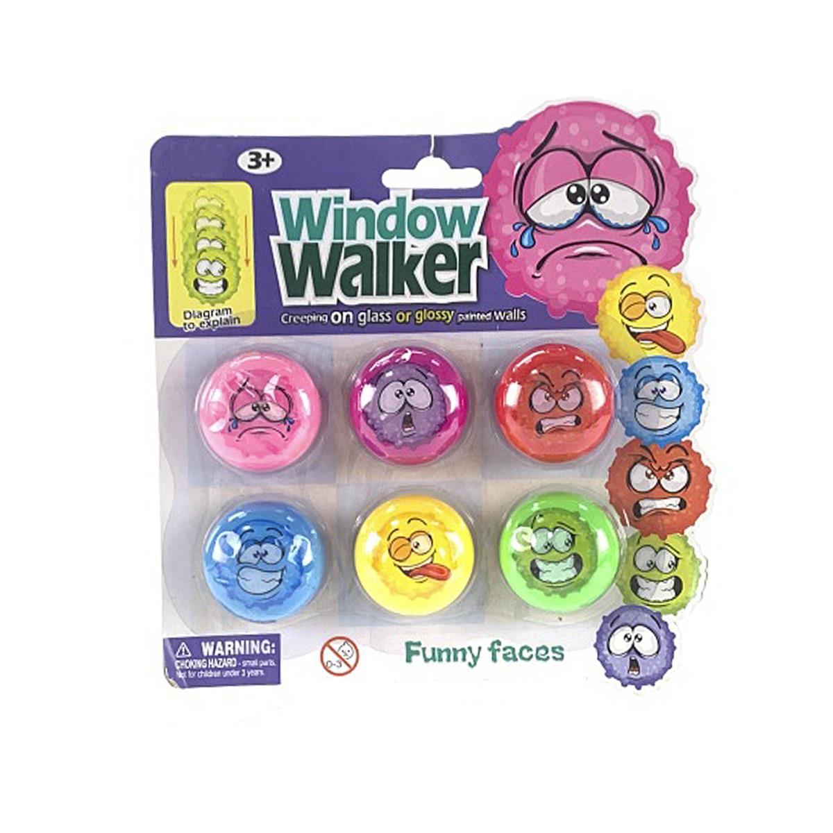 Window Walker, 6pcs/card b/c