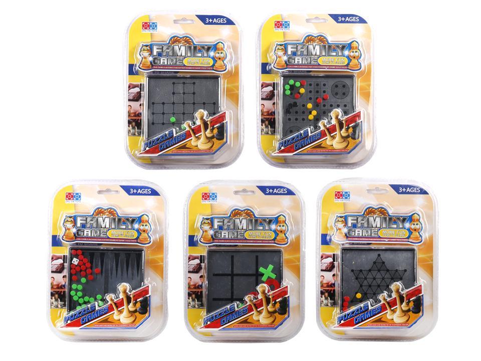 Deluxe Magnetic Travel Game, 6 Asst. Clam Shell Pack.