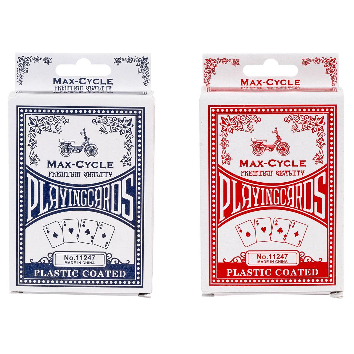 Max-Cycle Poker Playing Cards, Flat shape, b/c (CS)